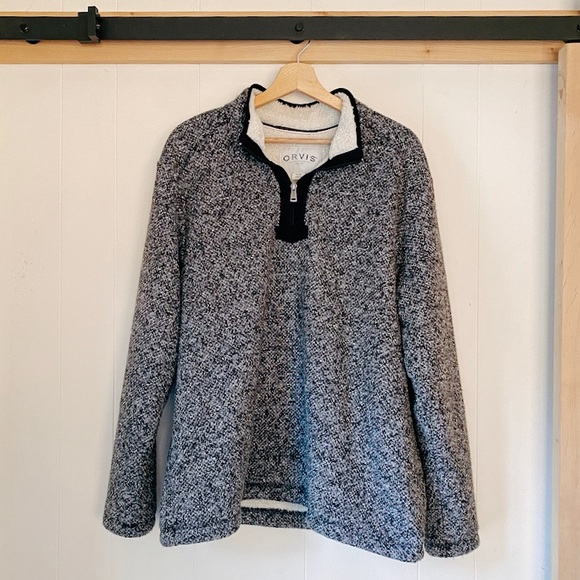 Orvis | Sweaters | Orvis Mens Sherpa Pullover Sweater | Poshmark